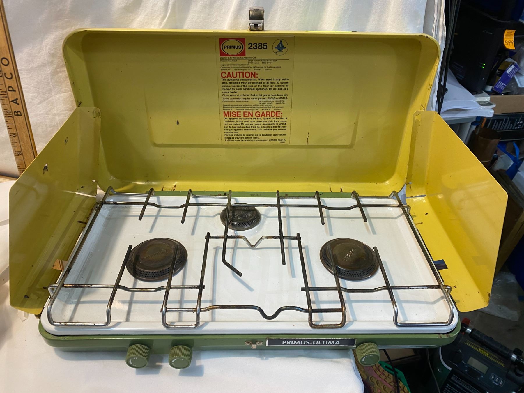 Primus-ultima propane gas stove