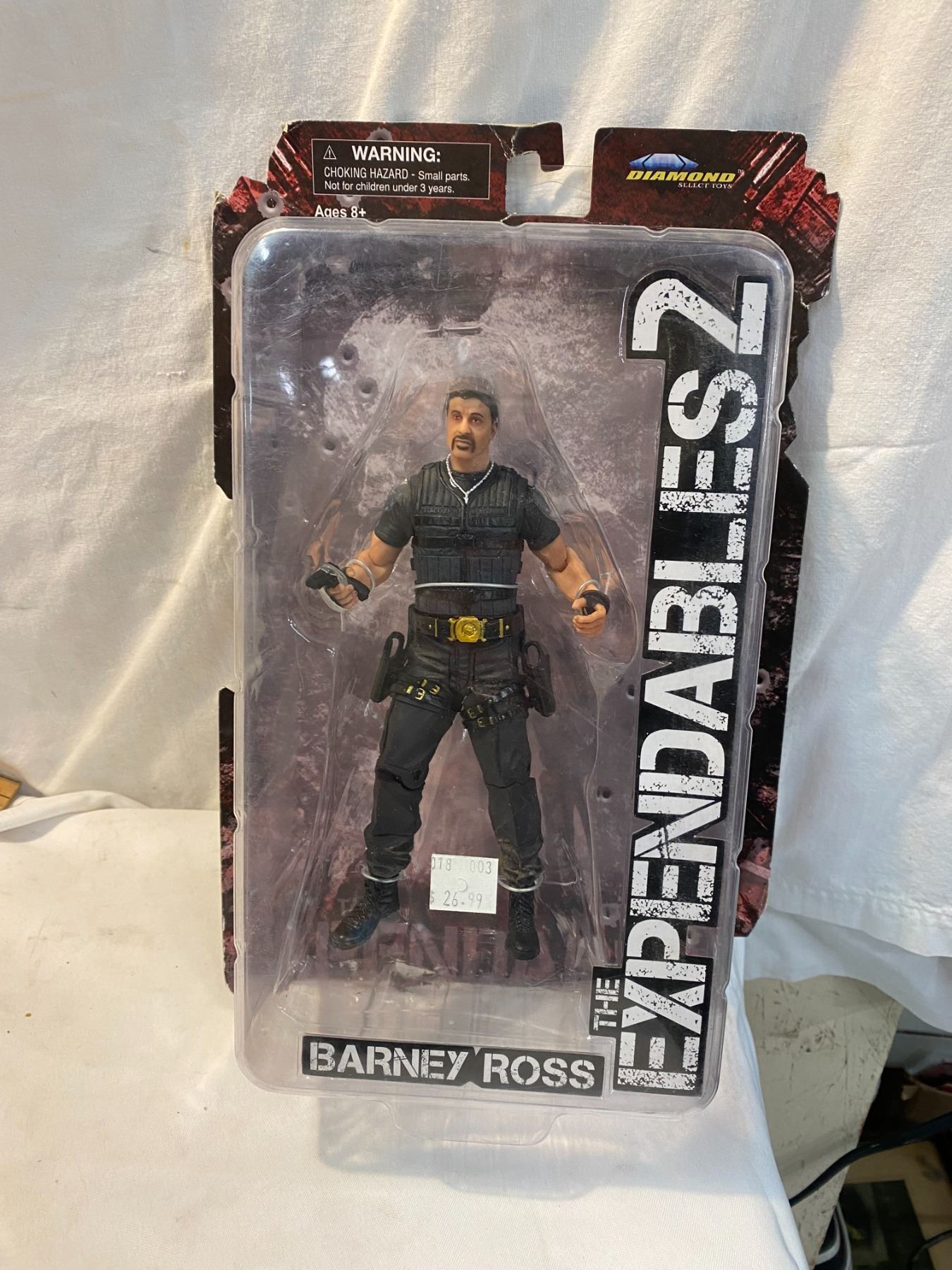 The Expendables 2 Barney Ross figurine