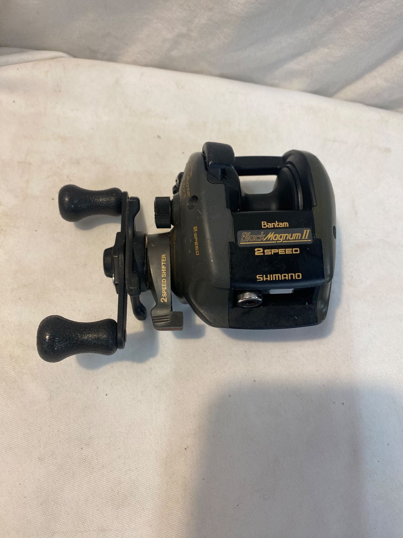 Shimano Bantam Black Magnum ll 2 speed reel