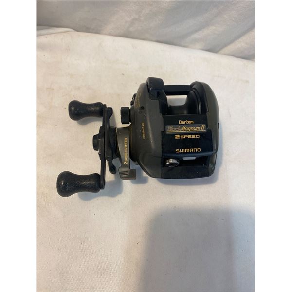 Shimano Bantam Black Magnum ll 2 speed reel
