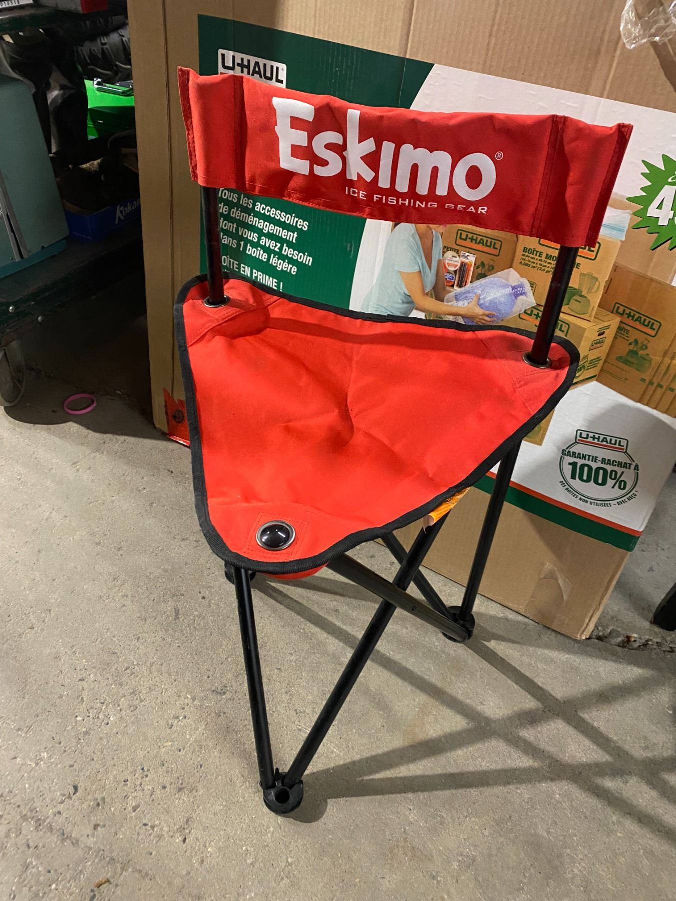 Eskimo ice fishing chair