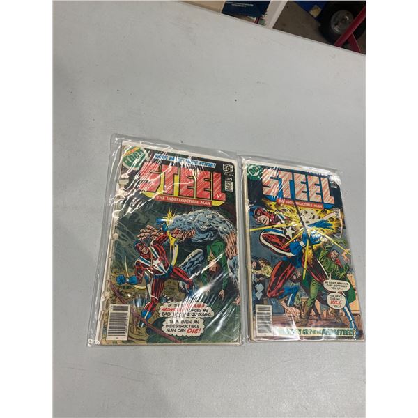 Steel the indestructible man comics