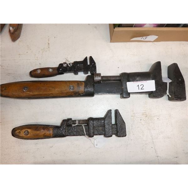 antique pipe wrenches