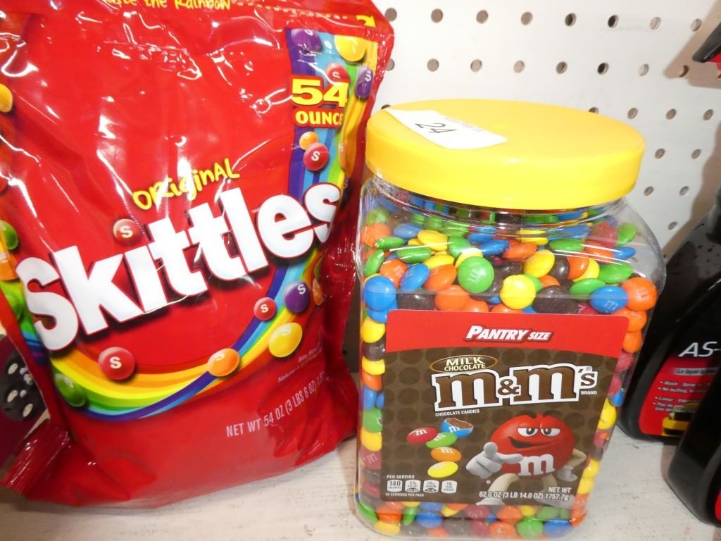 Candy: Skittles & M&Ms