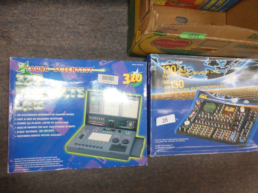 Vintage electronic project kits