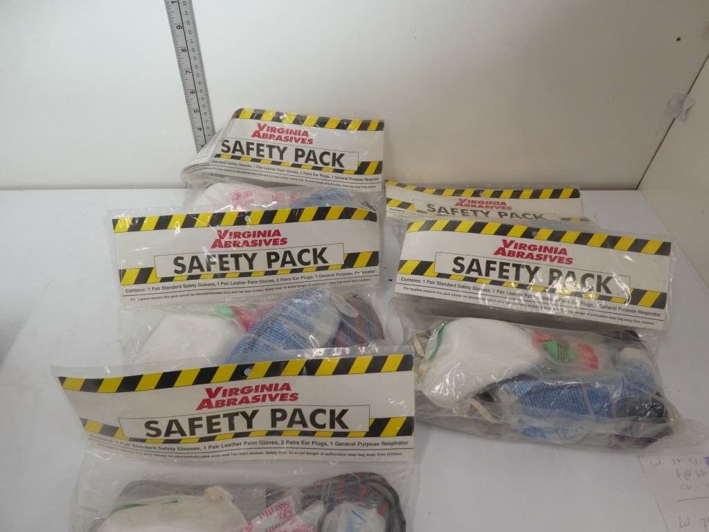 5 safety packs