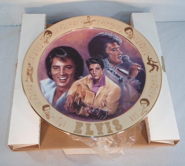 Large Elvis Presley Platter by Susie Morton Special Request Edition ...