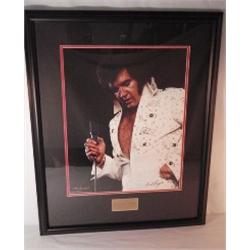 Elvis in White Jump Suit -From the Ed Bonja collection 1997 - Autographed