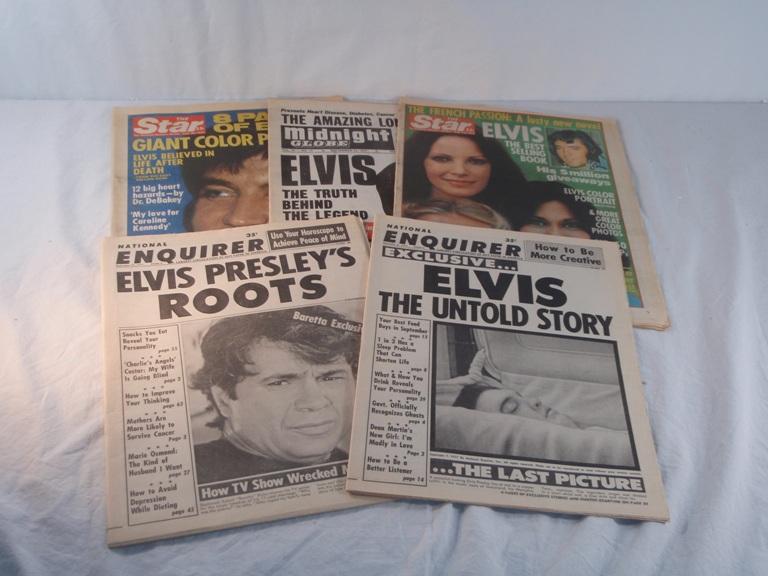 Lot of 5 Vintage 70s News magazines