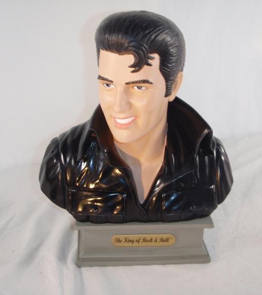 The King of Rock and Roll Elvis Bust Limited Edition 68 Comeback Bust