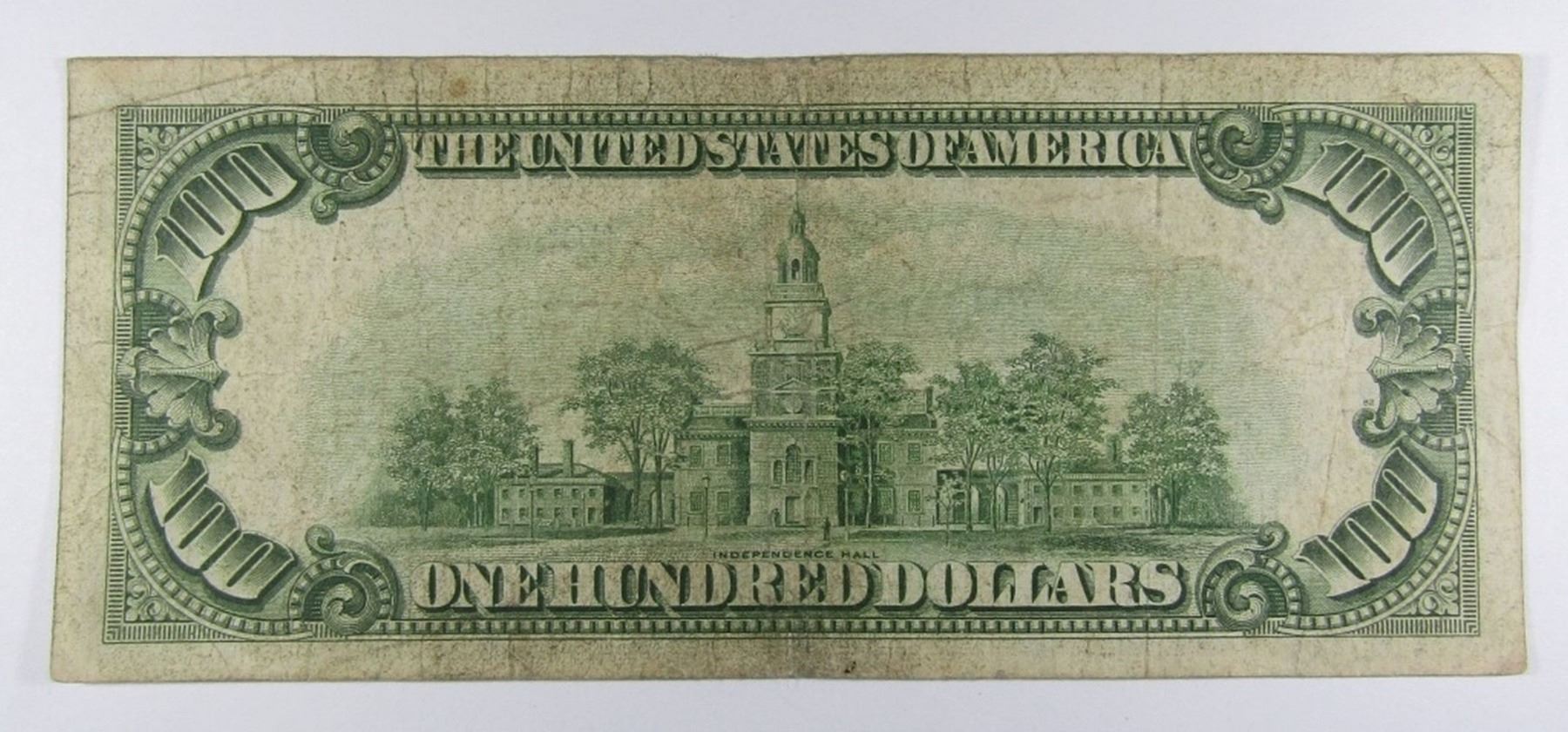 1934 $100 FEDERAL RESERVE NOTE CIRC