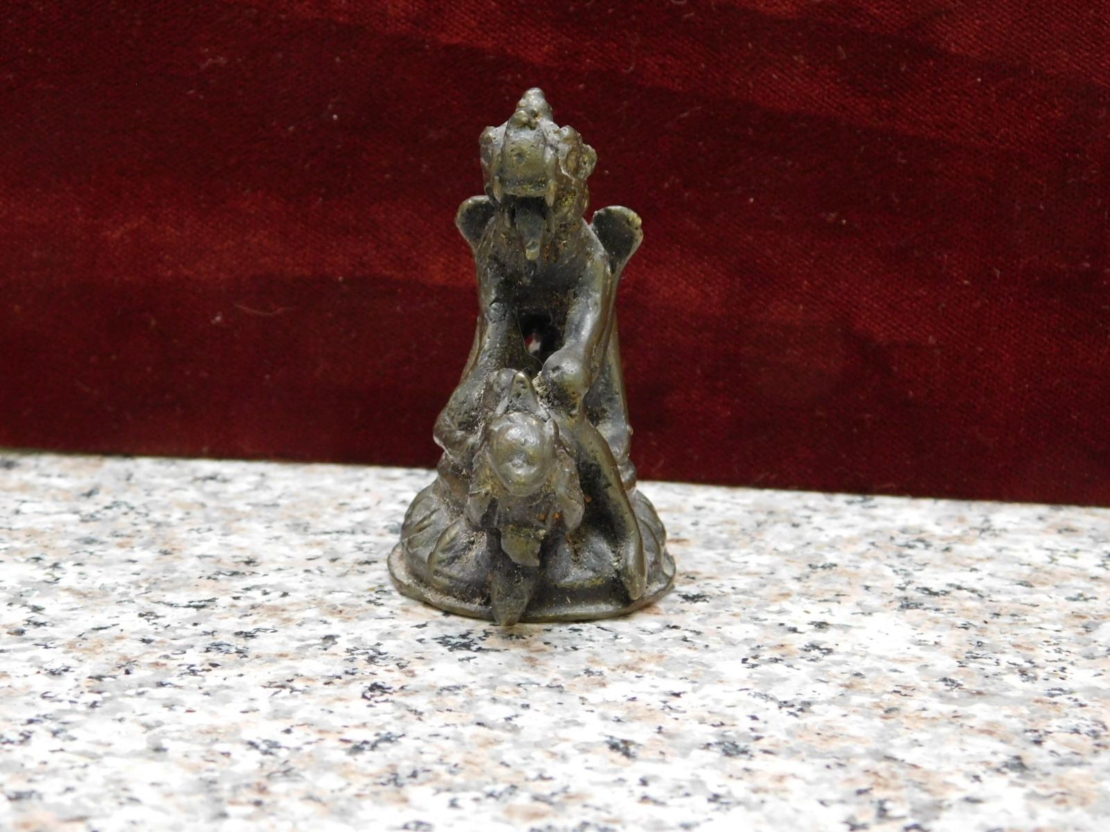 Kama Sutra Metal Sex Erotic Statue Indian 3 Tall
