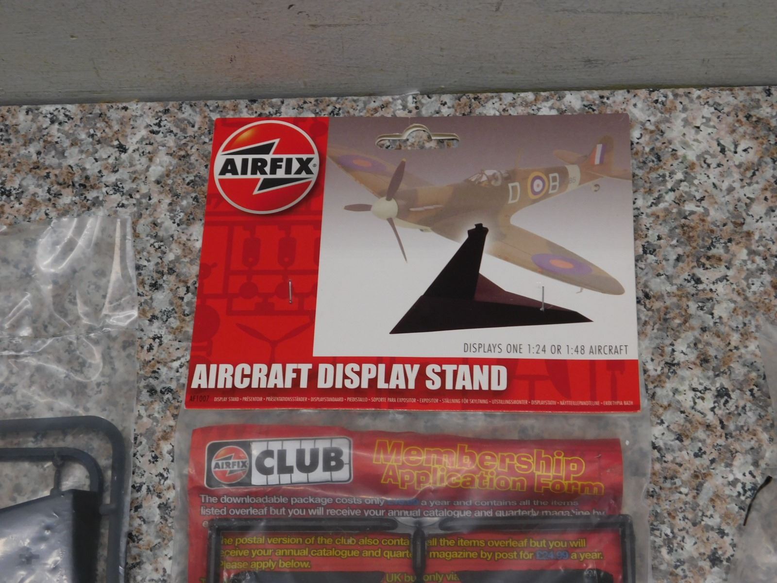 Lot of 4 AirFix Aircraft Display Stands Military Aviation