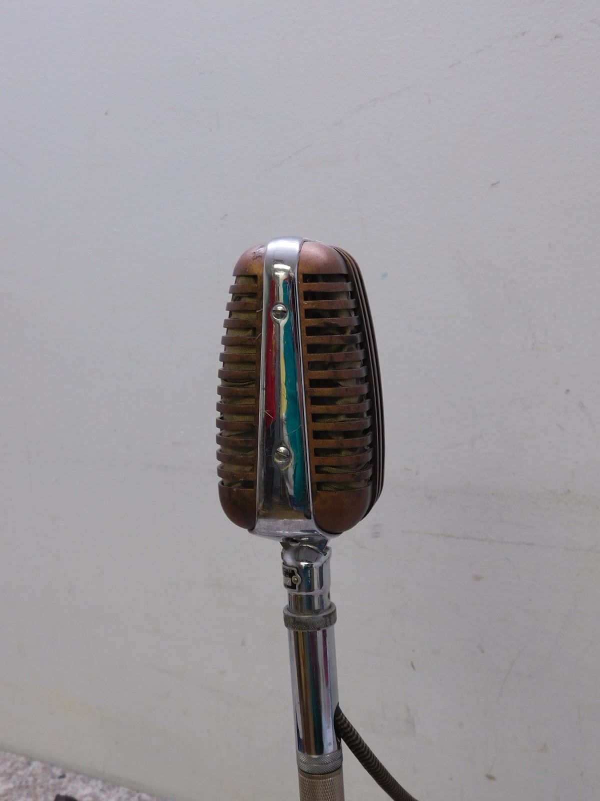 Astatic WR-20 Microphone With Stand Turned Into Lamp 19" Custom ...