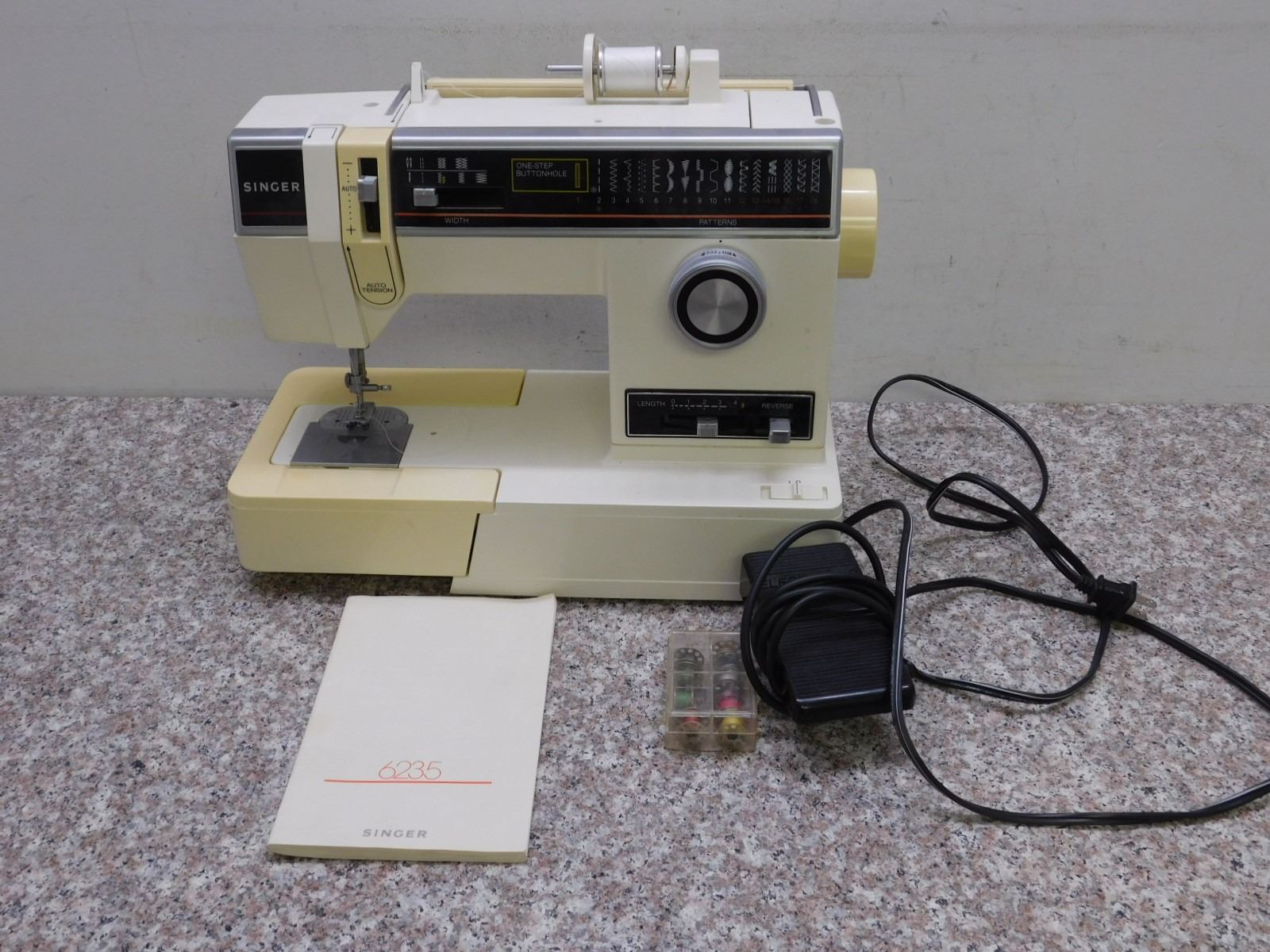 Vintage Singer Model 6235 Sewing Machine