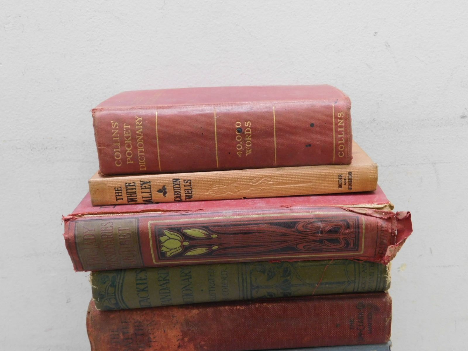 Lot of 11 Antique Books Early 1900s