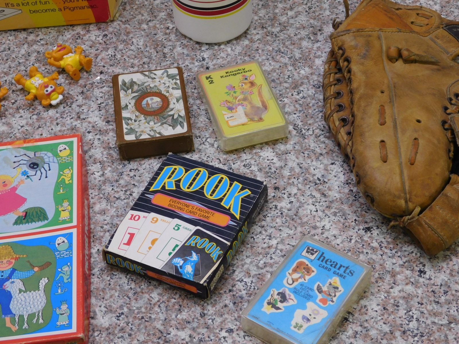 Lot of Misc Vintage Toys Cards Bucky Beaver Muppet Babies Baseball ...