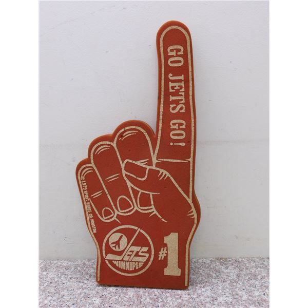 1979 Winnipeg Jets Foam Finger