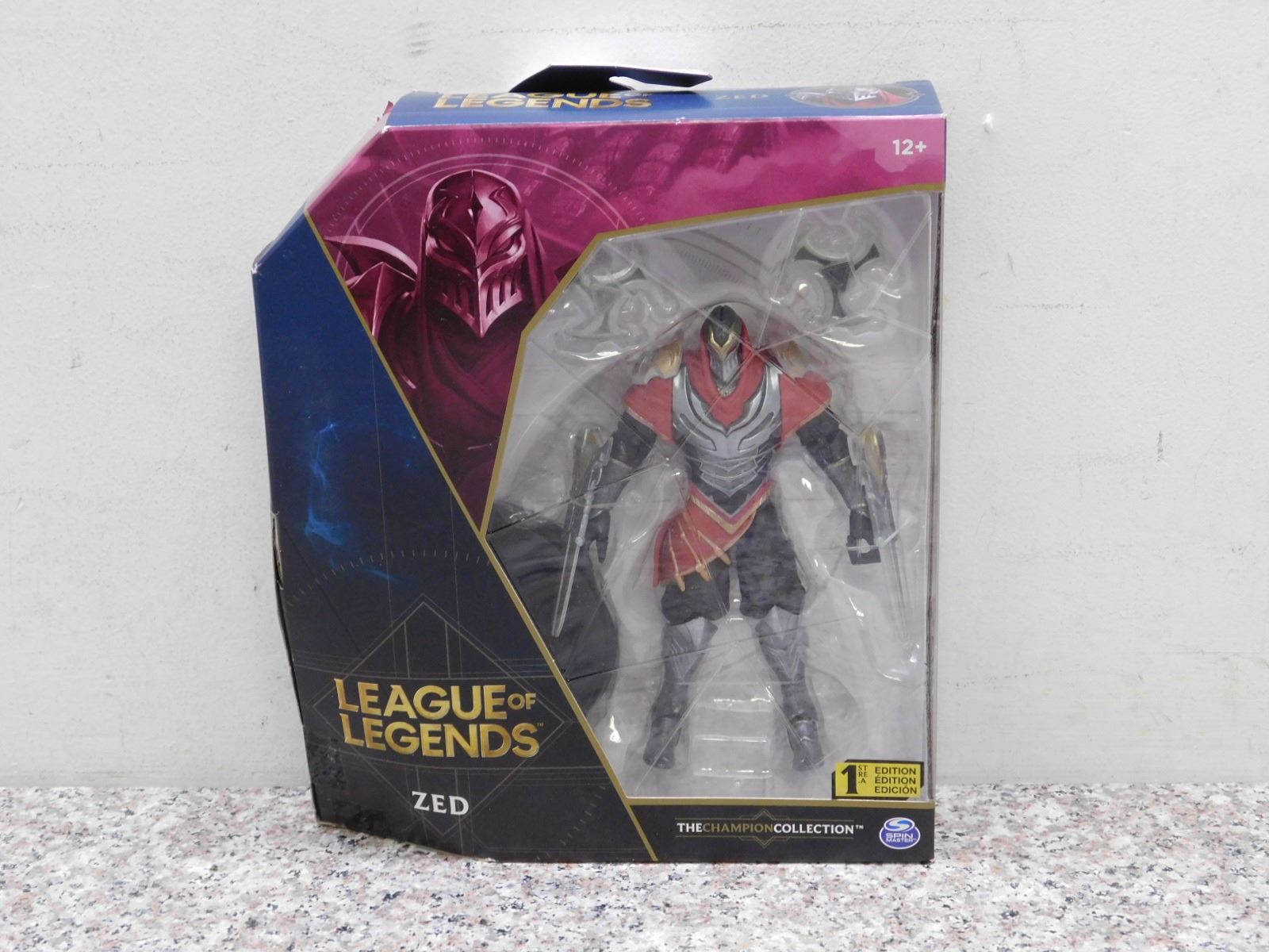 League of Legends Zed Action Figure Collectible Figure Spin Master 1st ...
