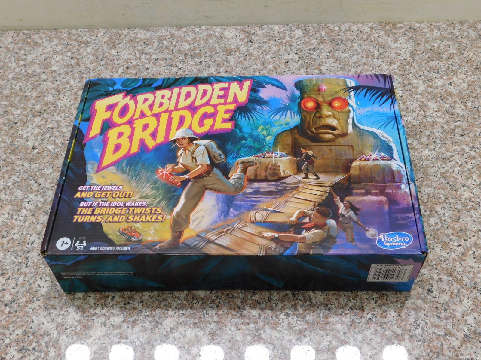 The Forbidden Bridge Hasbro Gaming Tabletop Board Game