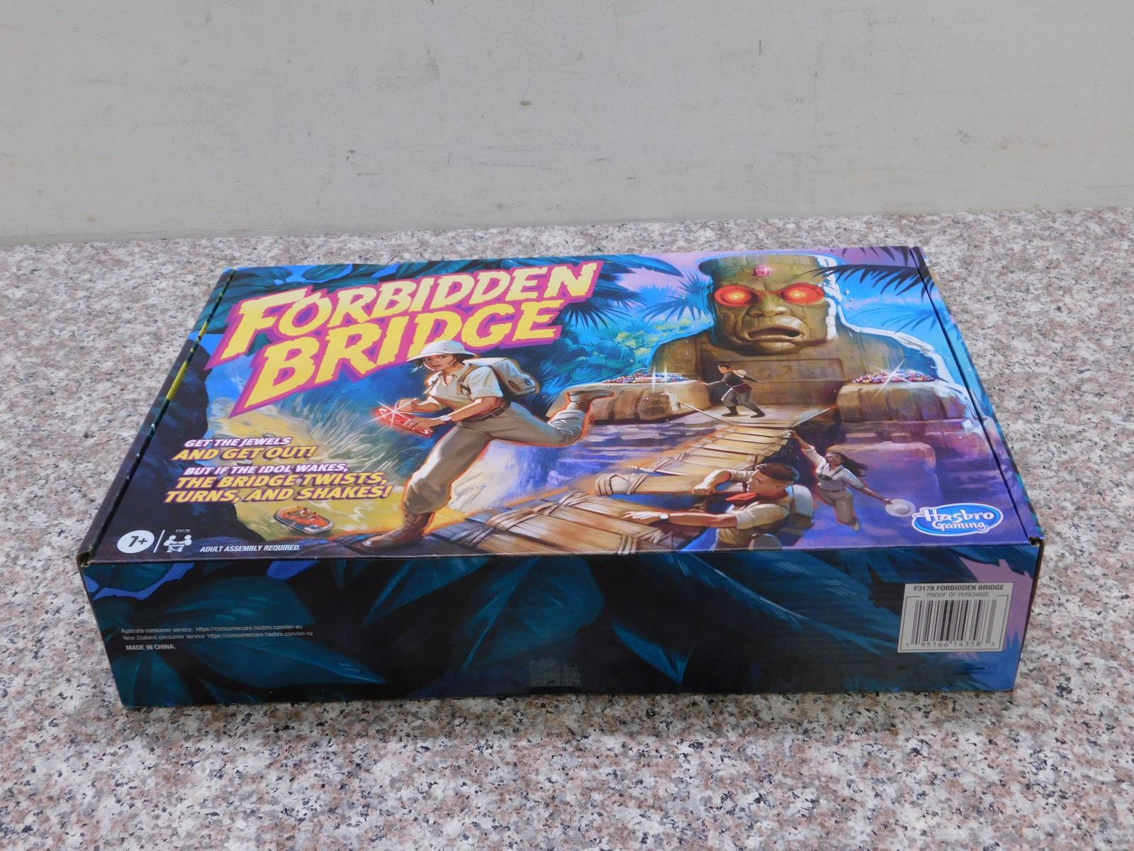 The Forbidden Bridge Hasbro Gaming Tabletop Board Game