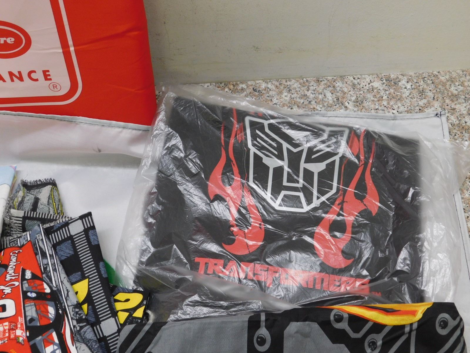 Transformers Autobots Bag, Fabric, Stadium Seat Cushion and Olympic Flags