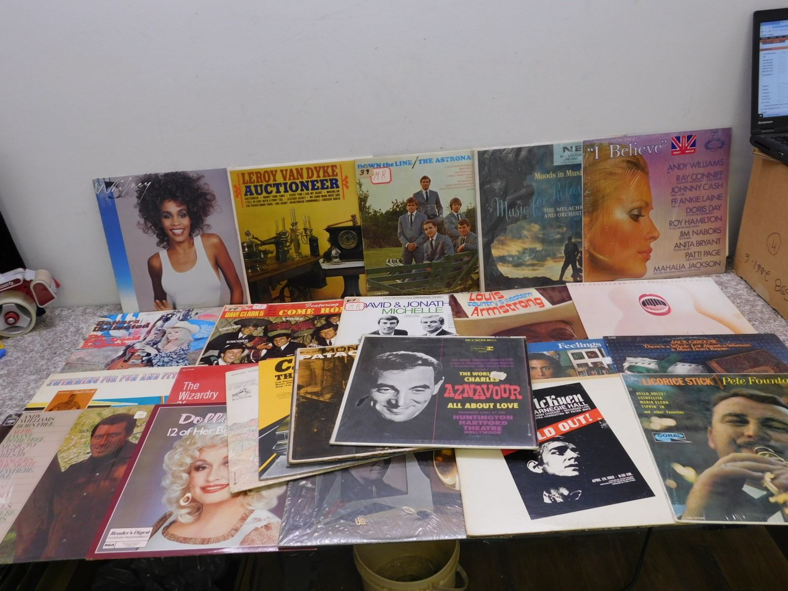 Lot of 25 Vinyl Records LPs Misc Genres