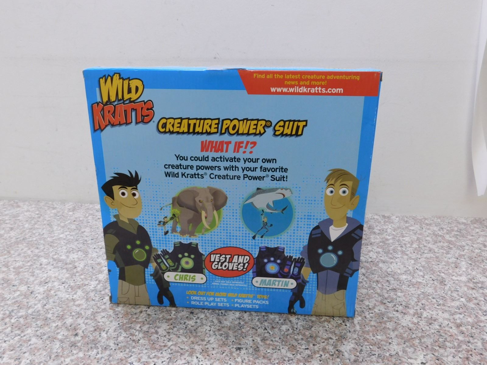 Lot of 4 Wild Kratts Power Discs Aviva Creature Power Suit Purple NEW