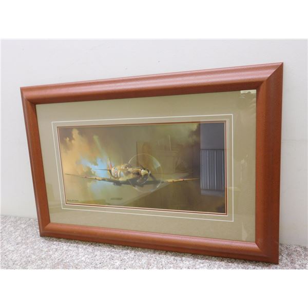 Barrie AF Clark Framed Print of Painted Airplane