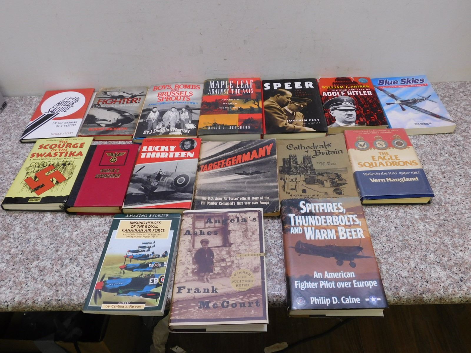 Lot of 16 WW2 German Nazi War Books Non Fiction History Retelling Stories