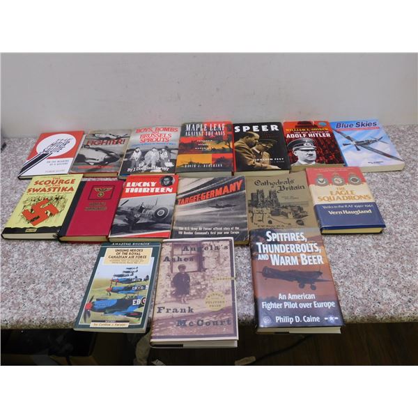 Lot of 16 WW2 German Nazi War Books Non Fiction History Retelling Stories