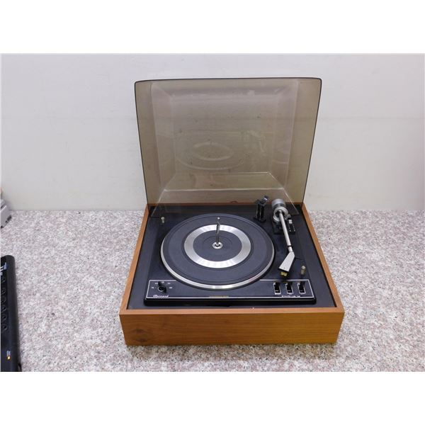 Vintage Garrard Synchro Lab 72B Turntable Record Player Works