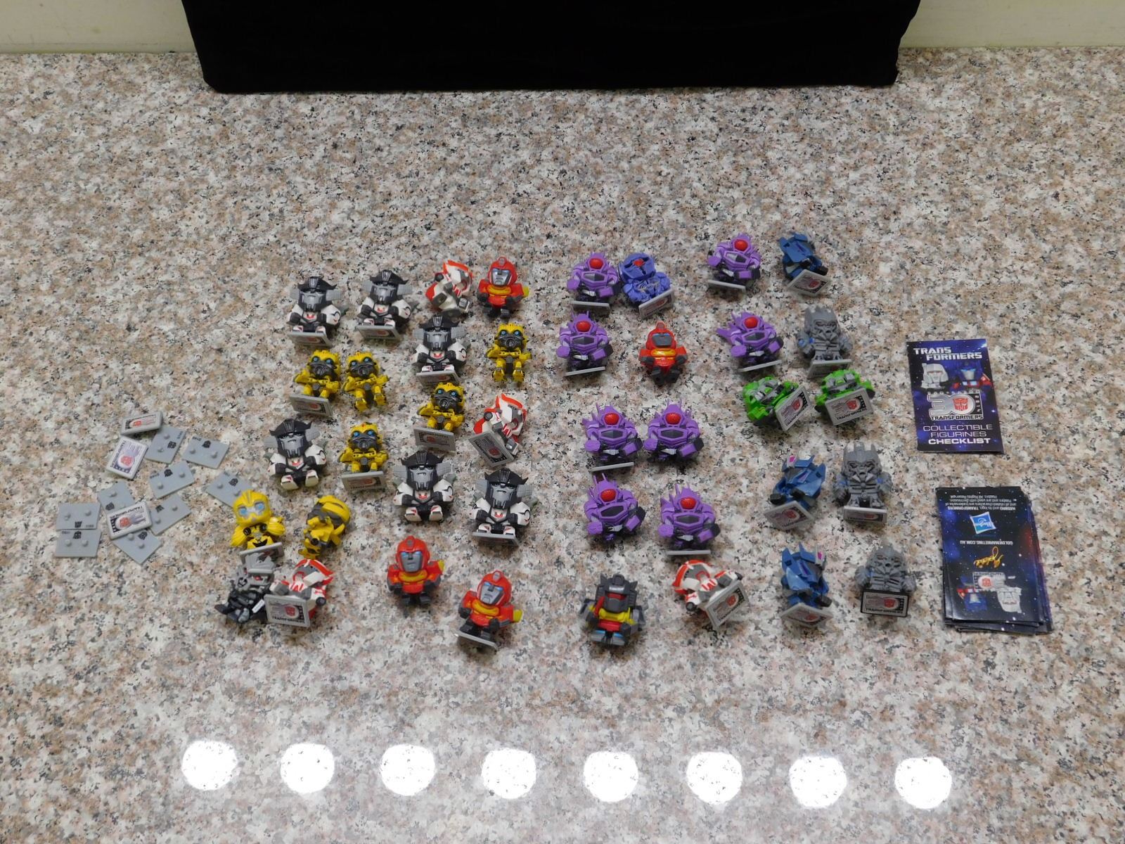 Lot of 40 Transformers Collectible Figurines 30th Anniversary 2014 ...