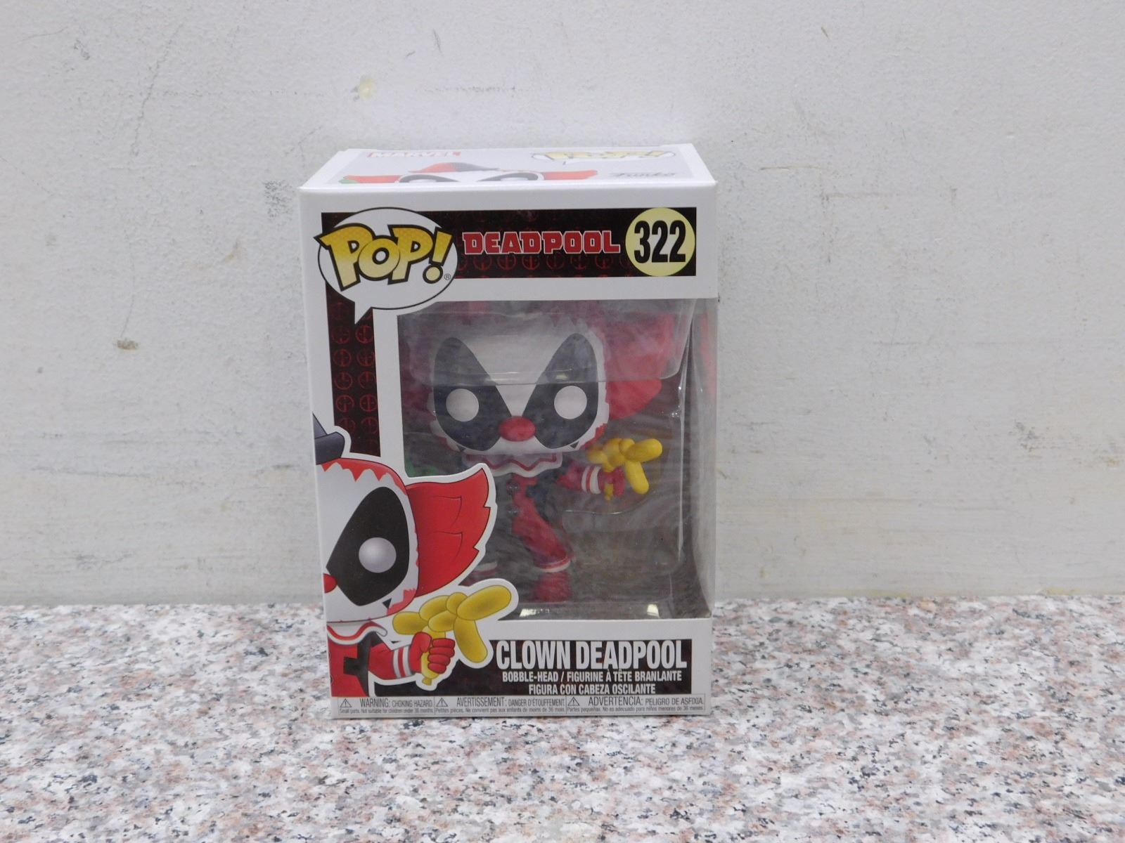 Funko Pop Deadpool #322 Clown Deadpool