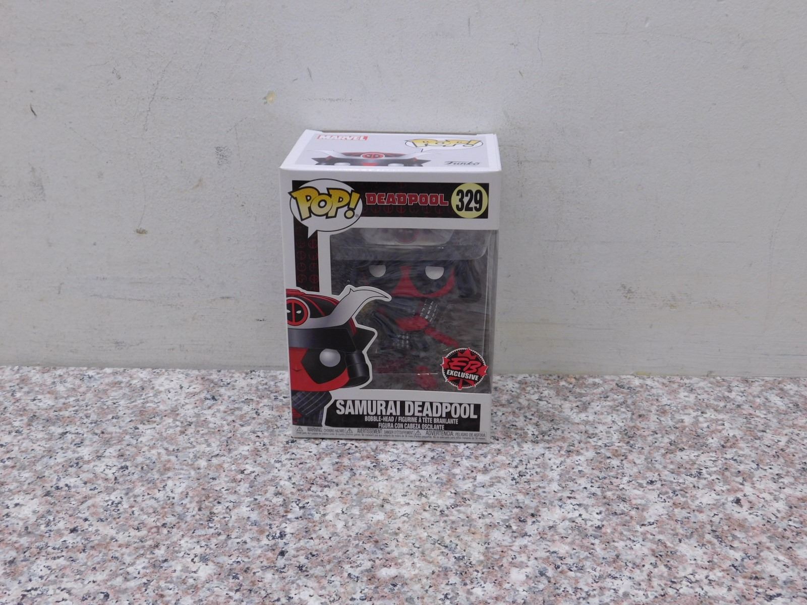 Funko Pop Deadpool #329 Samurai Deadpool EB Games Exclusive