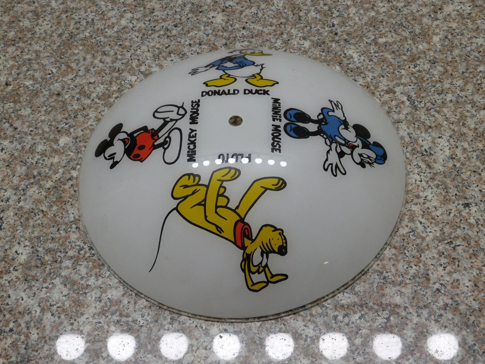 Disney Ceiling Light Fixture Shade Mickey Mouse Donald Duck Etc