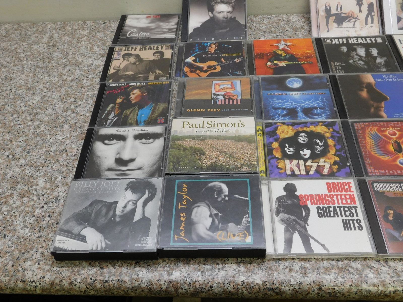 Lot of 28 Classic Rock CDs Billy Joel, Paul Simmons Credence Clearwater ...