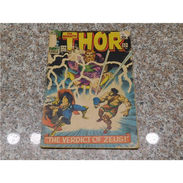 The Mighty Thor #129 The Verdict of Zeus 12c Cover 1st App Aires ...