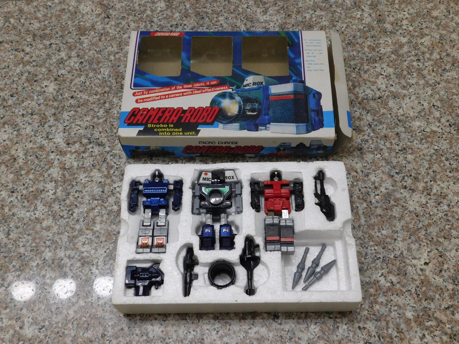 Camera-Robo Vintage Robot Micro Change Collectible Toy