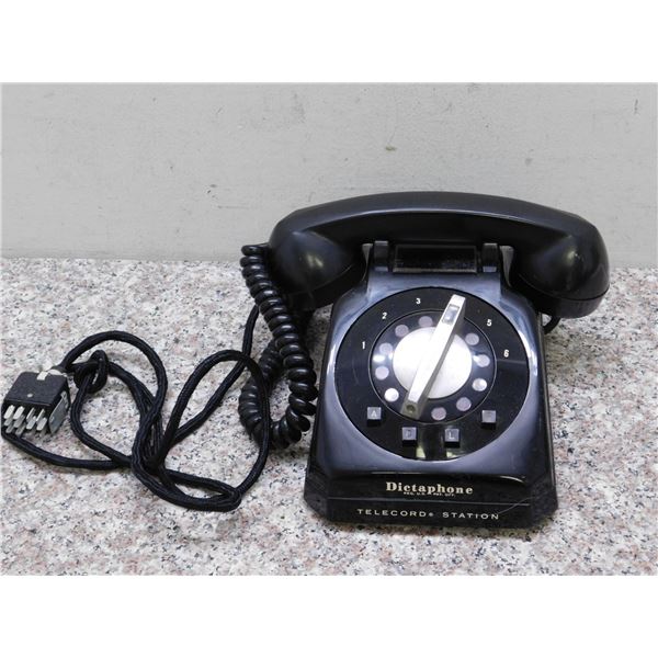 Vintage Dictaphone Telecord Station