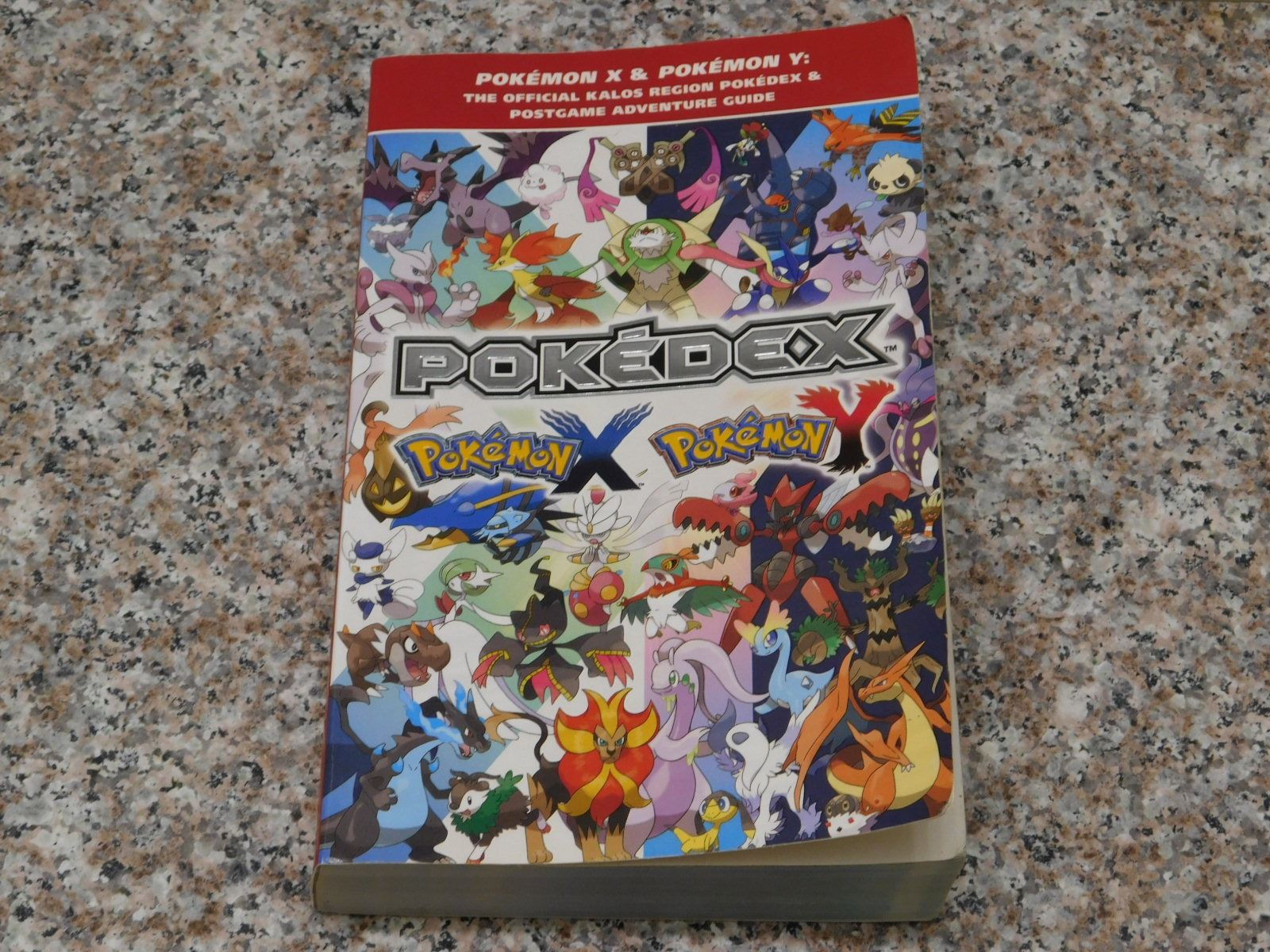 Pokemon X and Y Pokedex Book Official Kalos Region Pokedex and Postgame ...