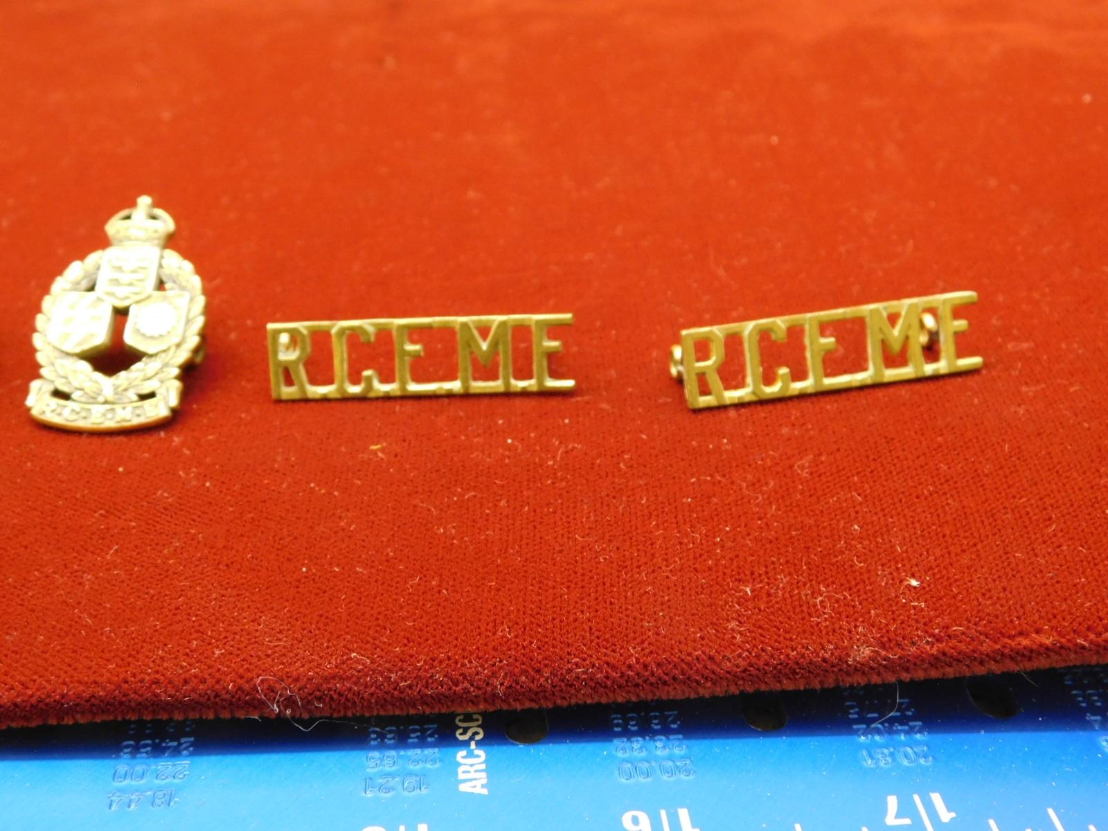 Lot of Vintage WW2 Era Royal Canadian Electrical Mechanical Engineers ...