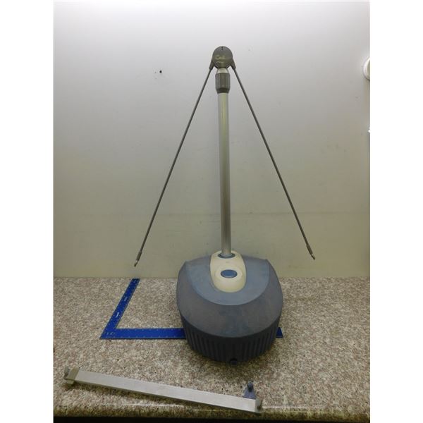 Tradeshow Banner Display Sign Holder Water Weighted Base