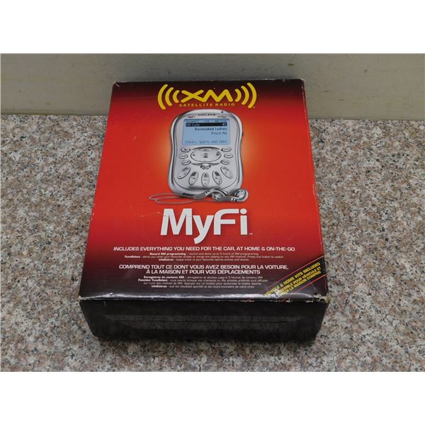 New MyFi Delphi Satellite Radio