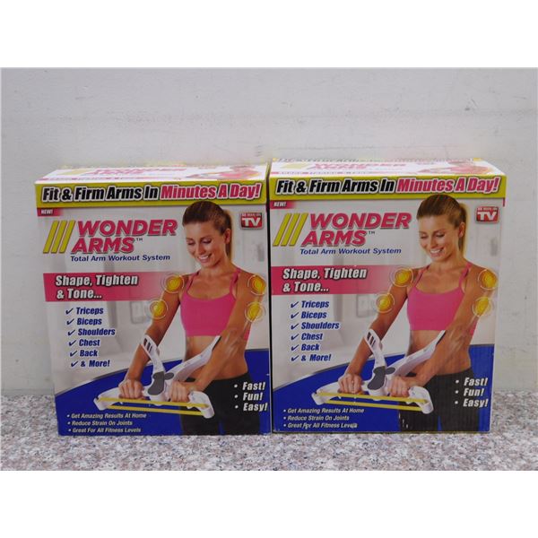 Lot of 2 New Wonder Arms As Seen on TV Workout System
