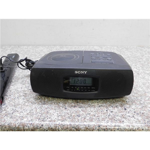 Sony Model Icf Cd820 Alarm Clock Radio Cd Player Works