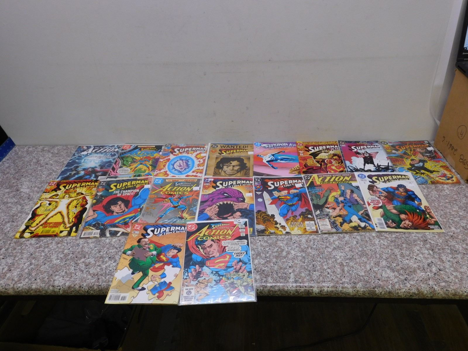 Lot of 17 Vintage Action Comics Books Issues Ranging From #514-819