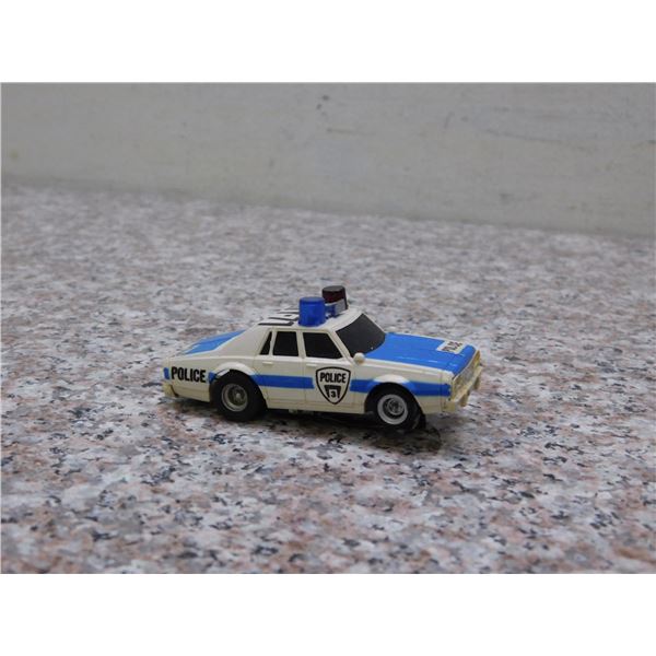 Vintage Aurora AFX Slot Car Police Car