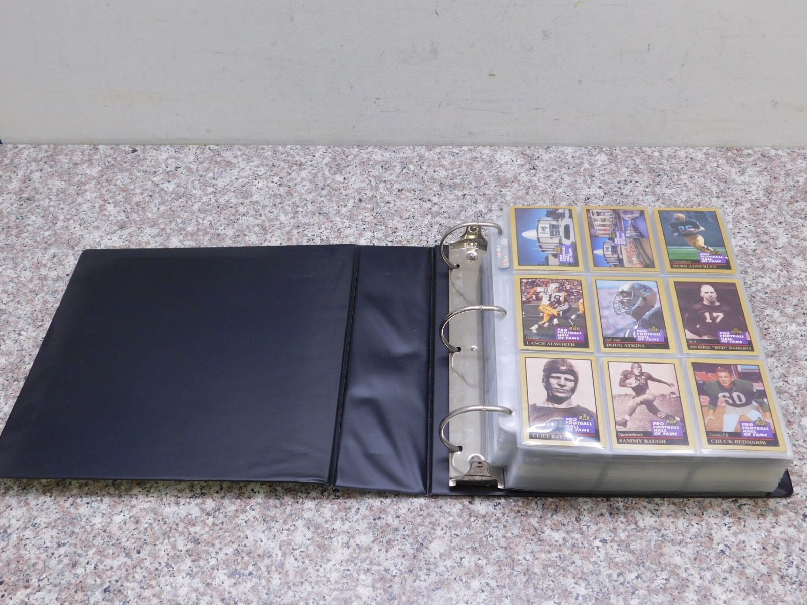Binder Full of Football Cards 4 Sets NFL CFL + Insert Set 1990s