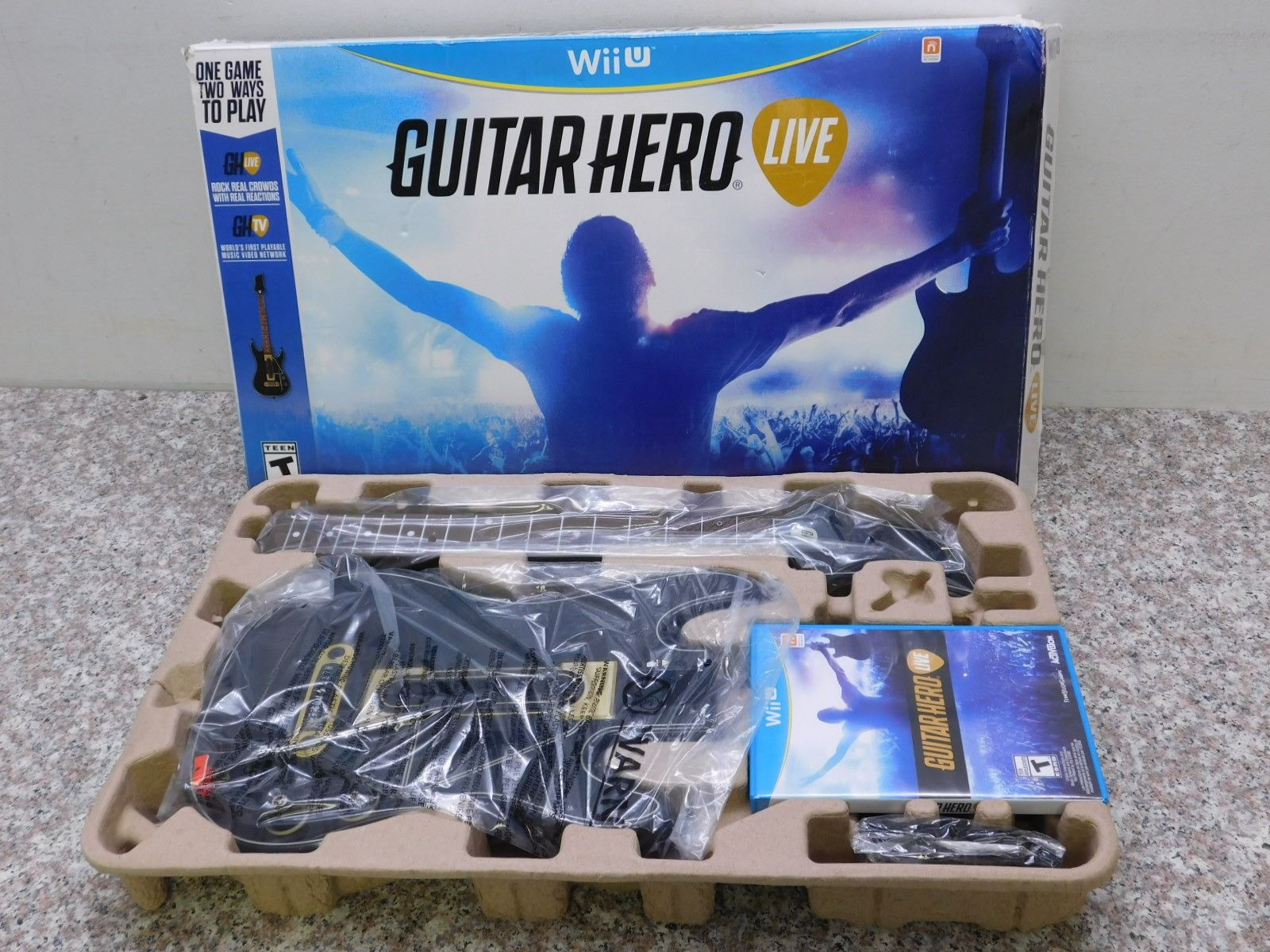 Nintendo Wii U Guitar Hero LIVE New In Box